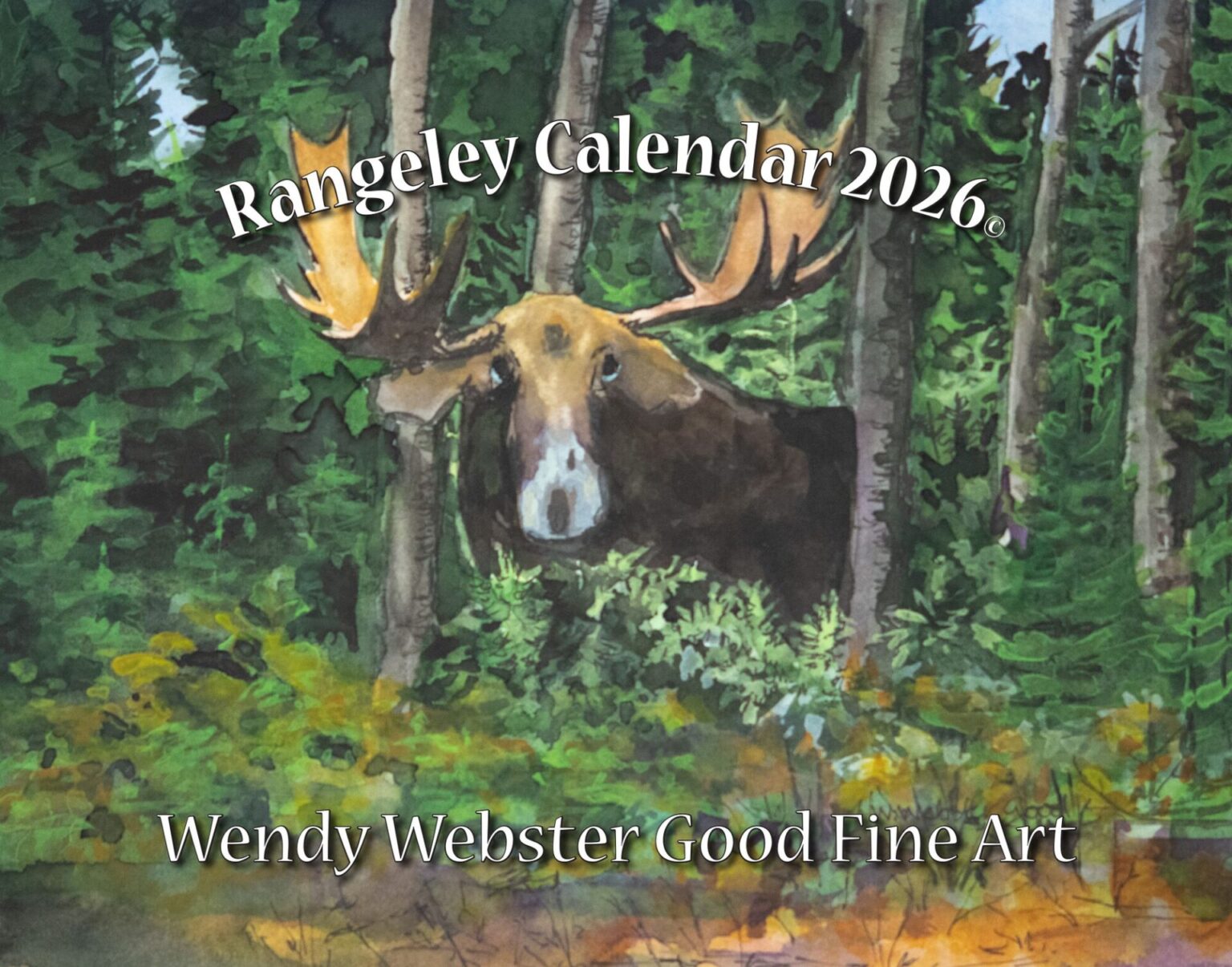 2026 Lighthouse Calendar - Wendy Webster Good Fine Art